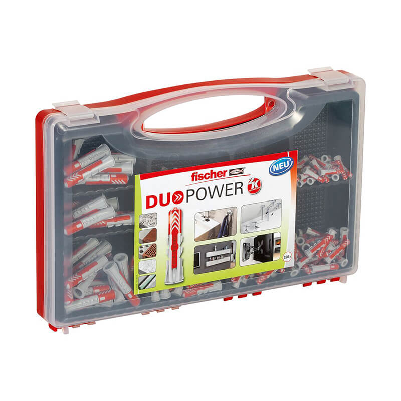 fischer Red-Box DuoPower - 280 pieces - UPAT