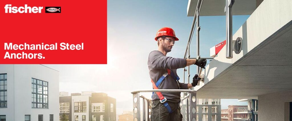 Mechanical Steel Anchor Bolts from fischer - UPAT